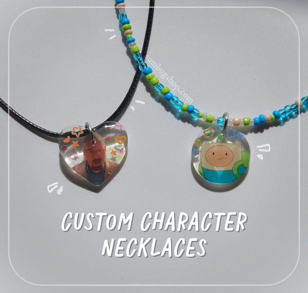 Custom Character Necklace – sum bug shop